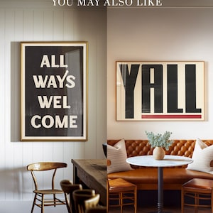 SOUL Neon Sign Typography Poster, Eclectic Wall Decor, Boho Art, Type ...