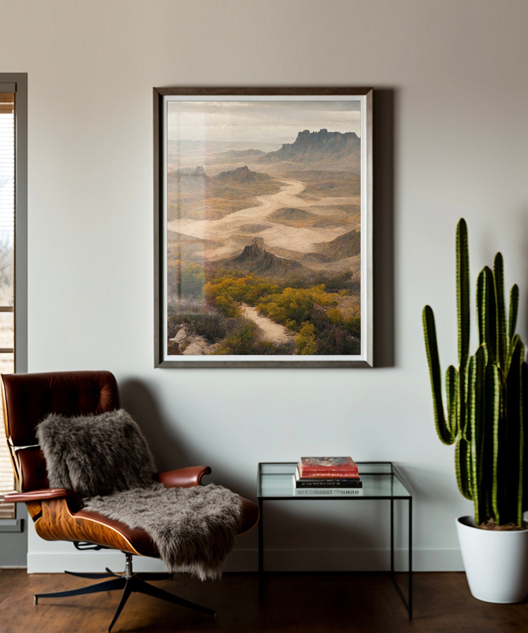 West Texas Desert Landscape #1, Western Southwestern Decor, Texas Wall ...