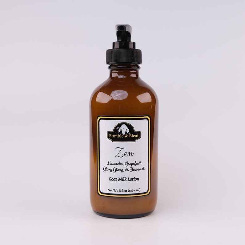 Zen Goat Milk and Honey Lotion - Etsy