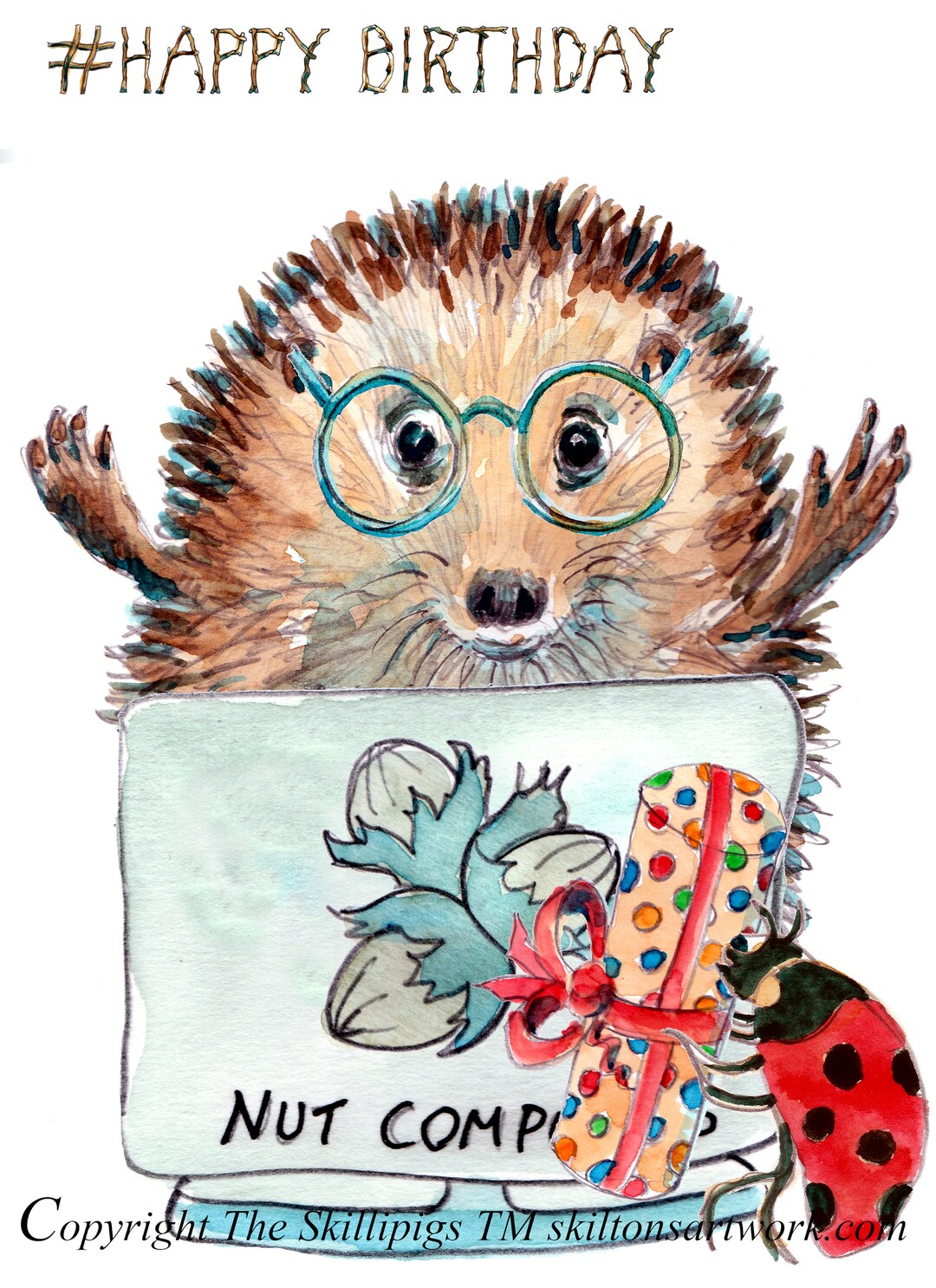 183 Computer BIRTHDAY Card Saying ' Happy Birthday' Gamer Expert Geek ...