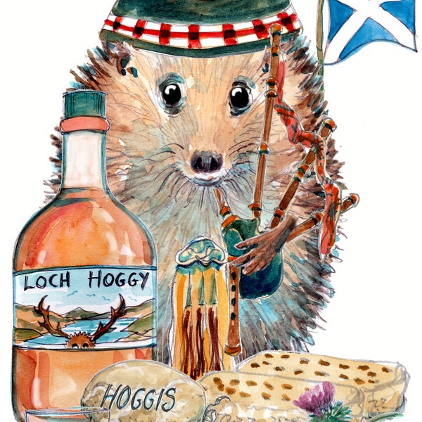 Hogmanay Card - Etsy