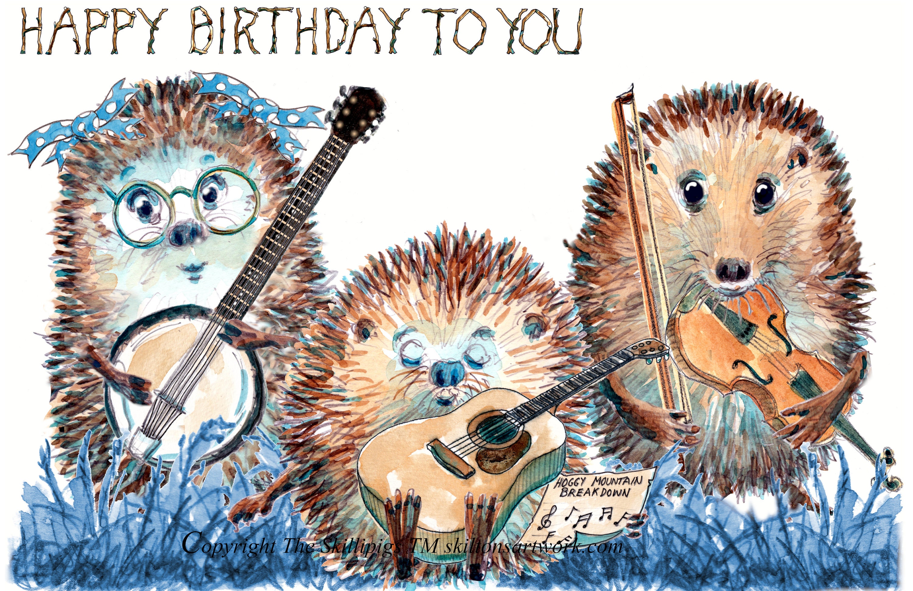Happy Birthday Hedgehog Gif