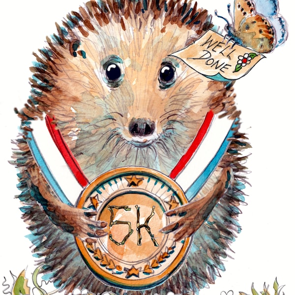 Well Done Run Card - Etsy