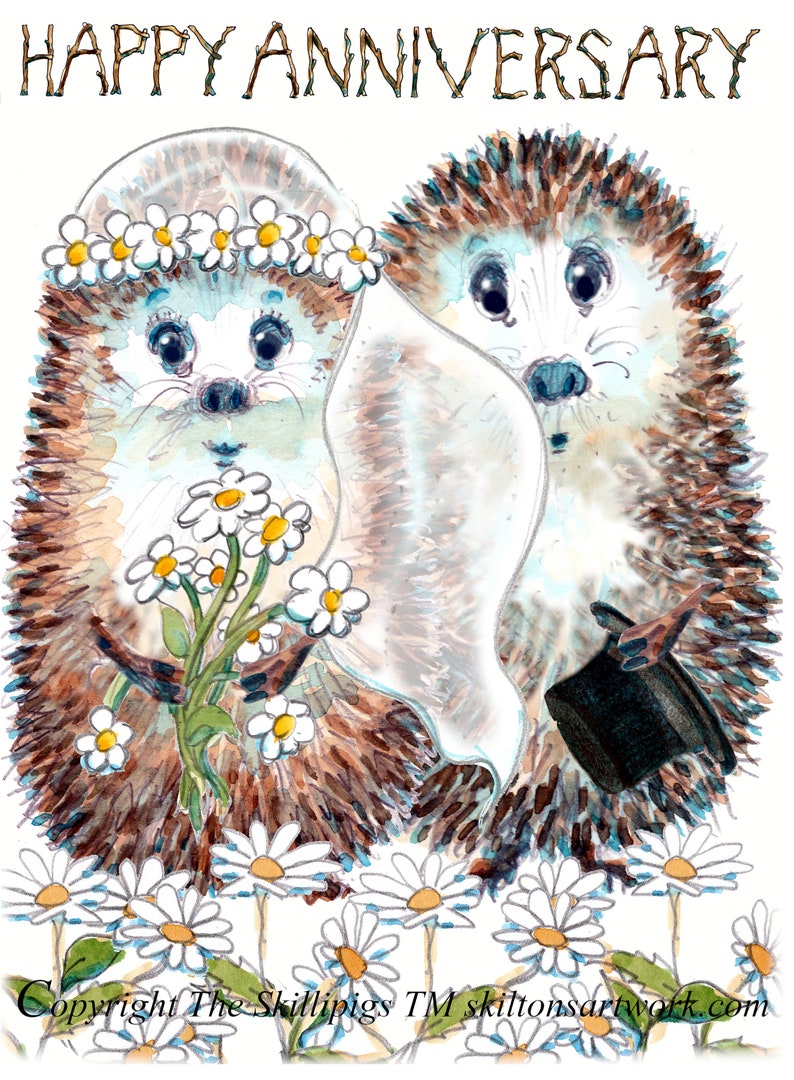 2212 HAPPY ANNIVERSARY Card, or Congratulations Wedding Marriage ...