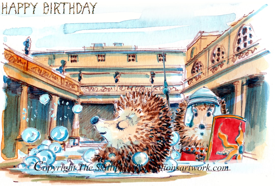 Roman Birthday Card Roman Happy Birthday Card or Greeting Card or Fun ...