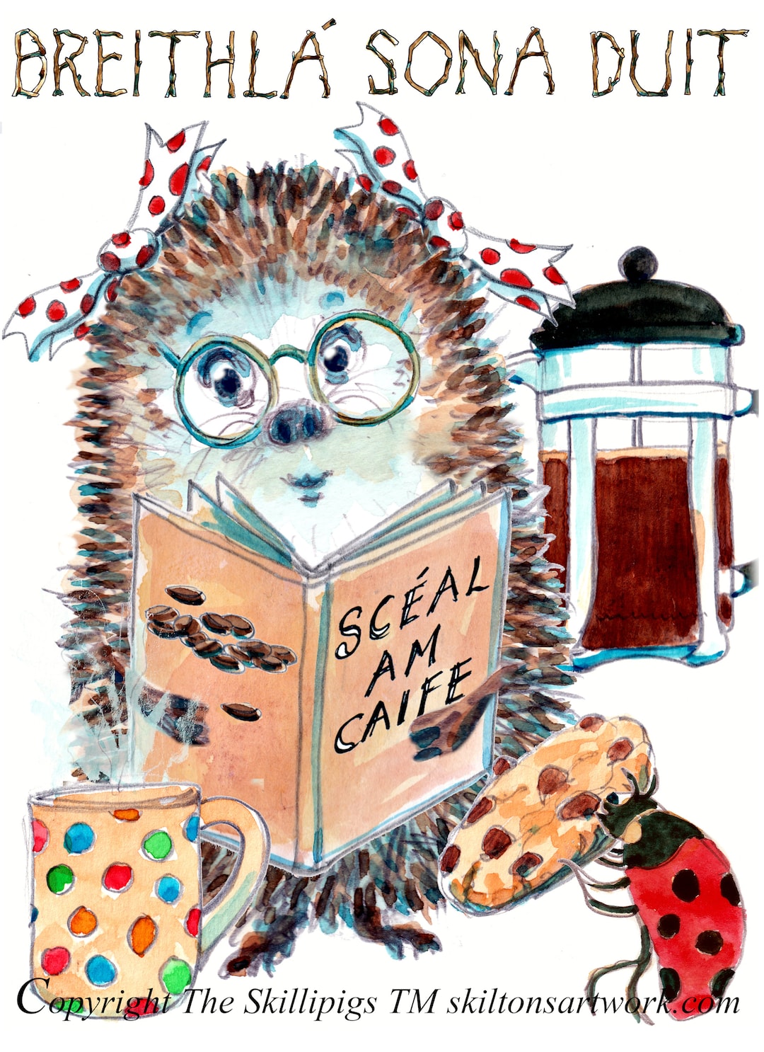 Breithla Sona Duit Card HAPPY BIRTHDAY Irish Gaelic Gaeilge Language ...