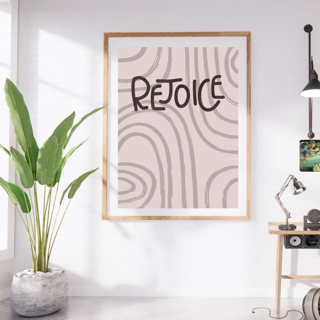Rejoice Print - Etsy
