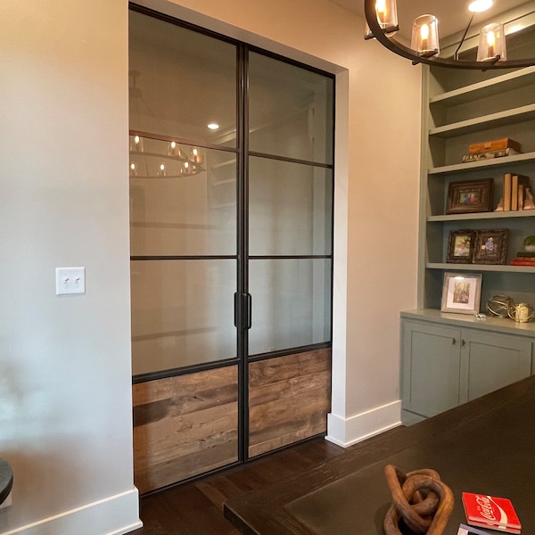 Barn Doors With Glass - Etsy