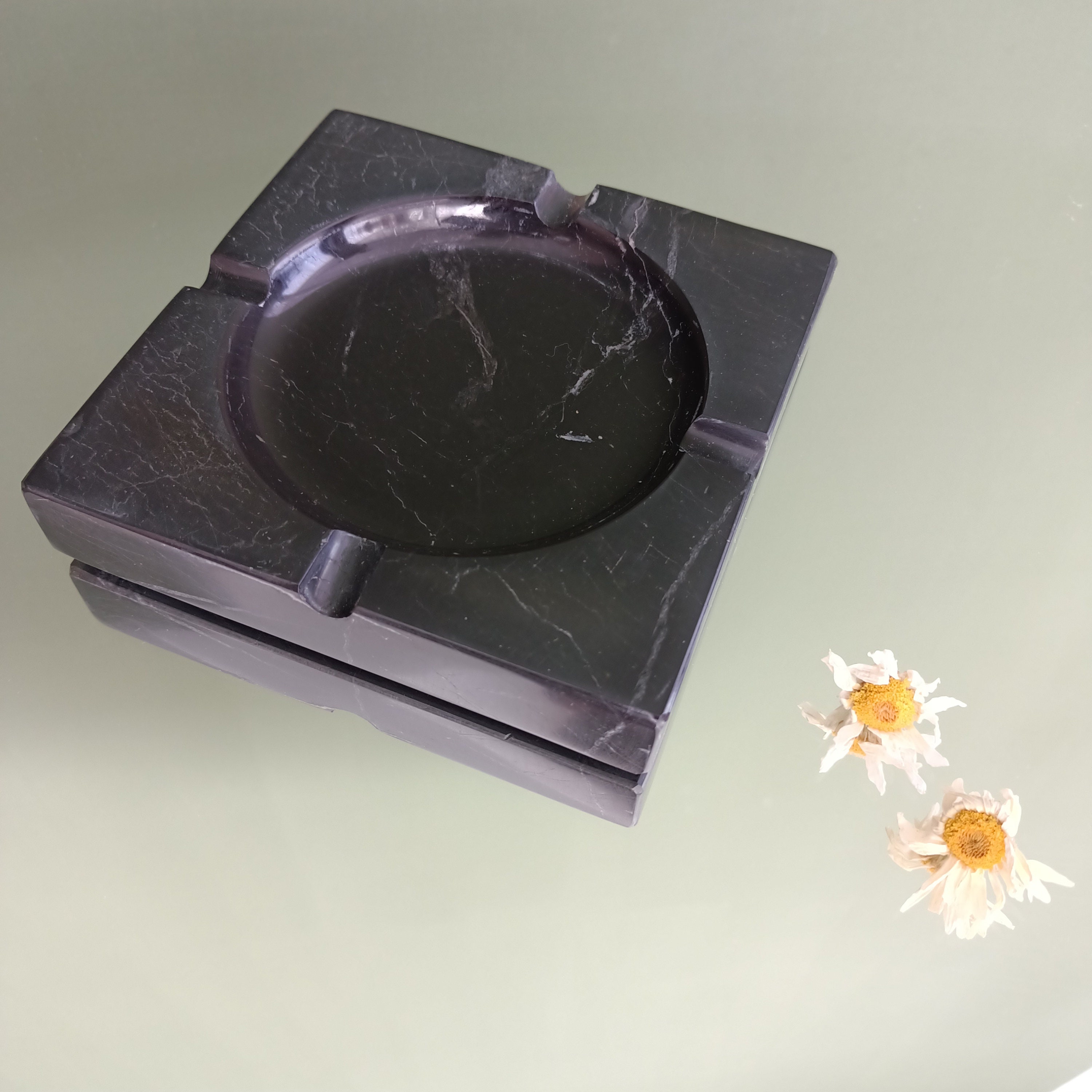 Luxury Modern Cigar Marble Ashtray Unique Cute Smoke Ash Tray Outdoor Large Cool Smoking Tray ...