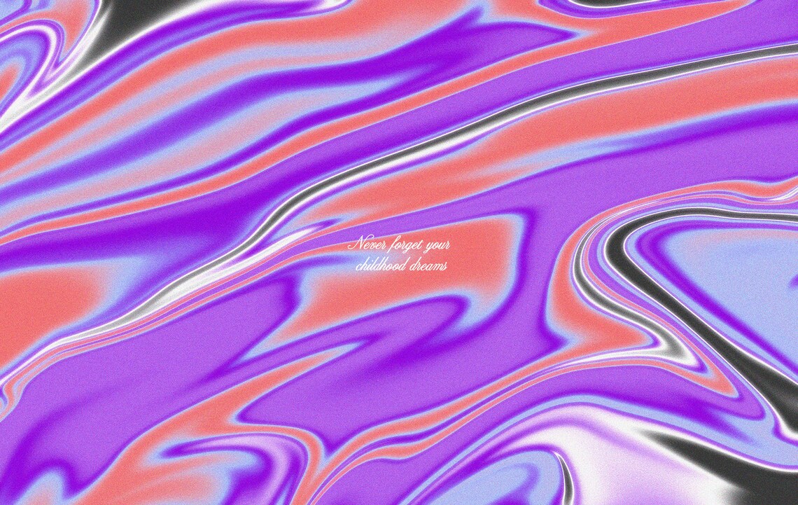 Pack of 4 Desktop Gradient Wallpaper With Quote - Etsy