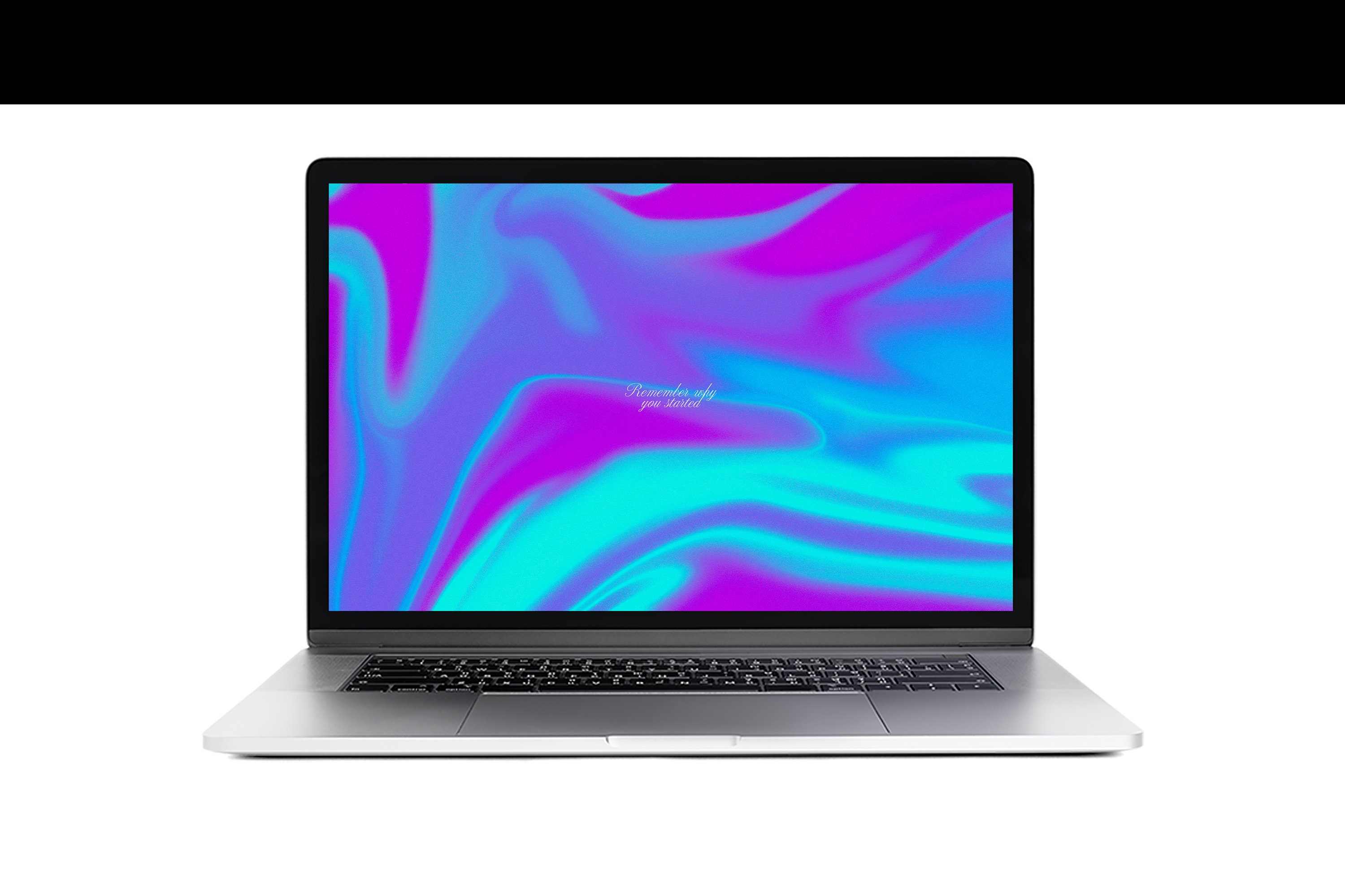 Pack of 4 Desktop Gradient Wallpaper With Quote - Etsy