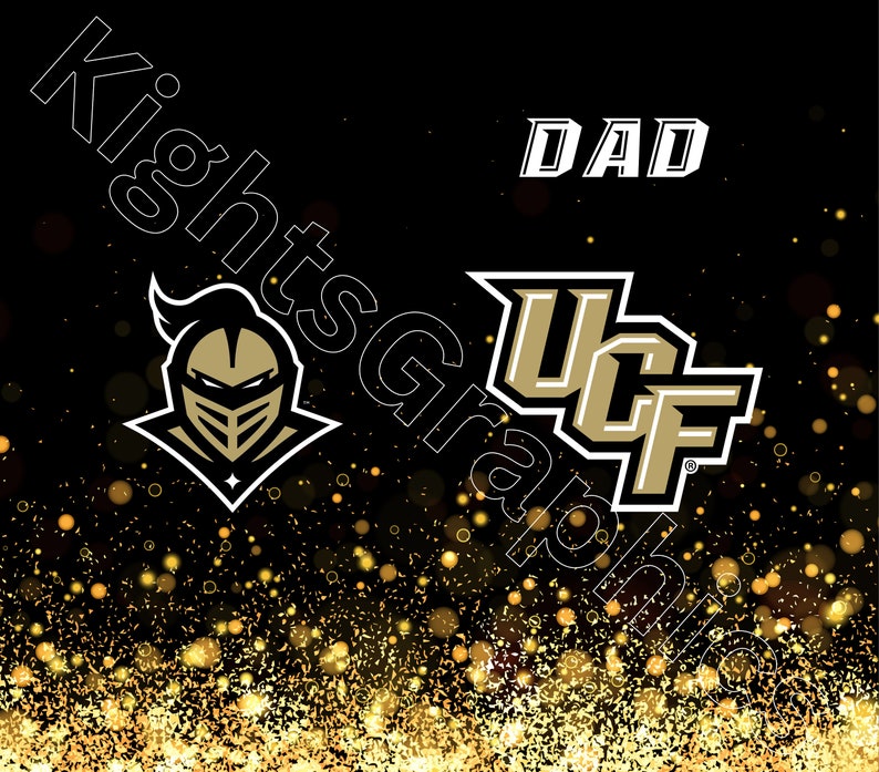 UCF DAD Knights Knightro 20 Oz Sublimation Tumbler Downloadable Design ...