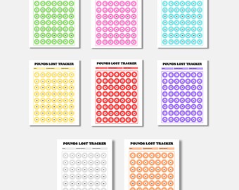 Lbs Lost Chart - Etsy