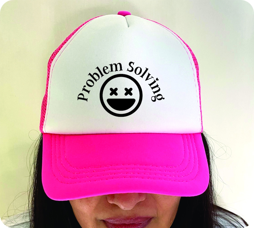 Problem Solving Trucker Hat Funny Hat - Etsy