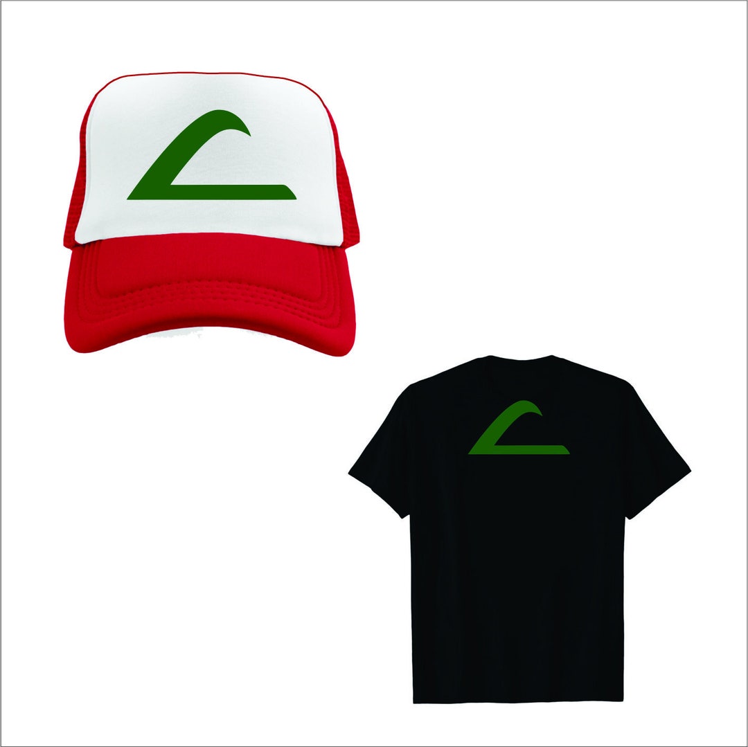Ash Ketchum Pack: Ash Ketchum Trucker Hat, Ash Ketchum Tshirt or ...