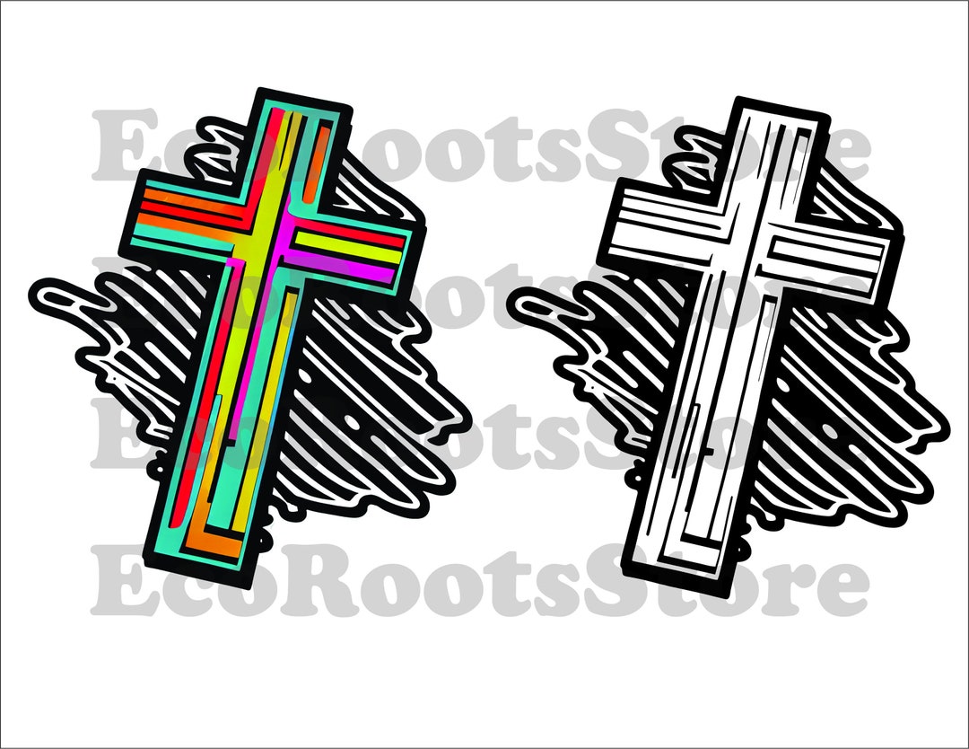 Cross SVG Instant Download Cut File Cricut Silhouette Eps Png Pdf Dxf ...