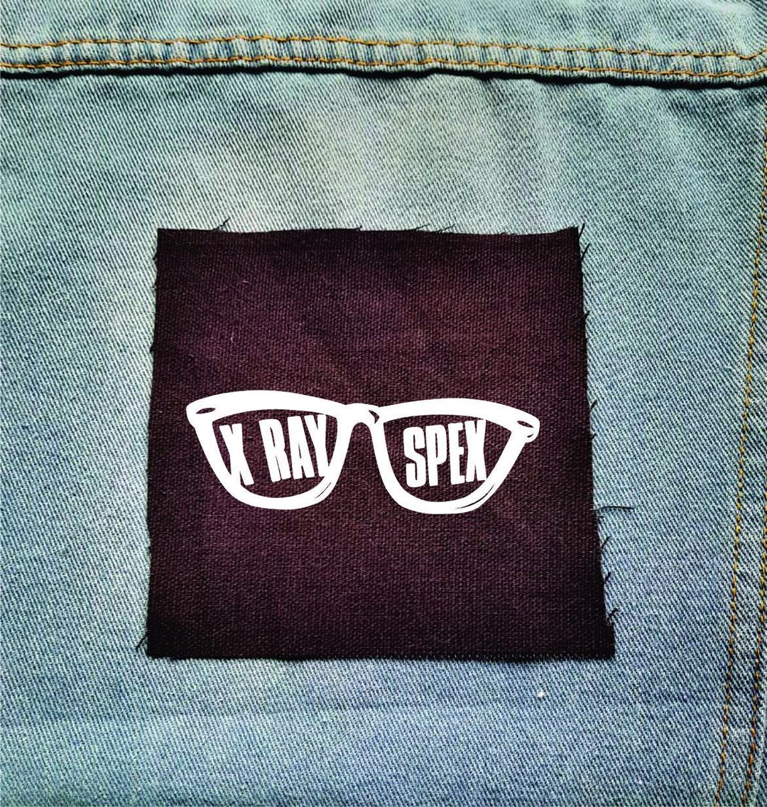X Ray Spex Band Patch, Sew on Patch - Etsy