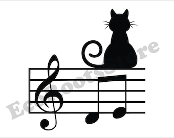 Musicians Silhouette Svg Music Svg Music Clipart Music - Etsy