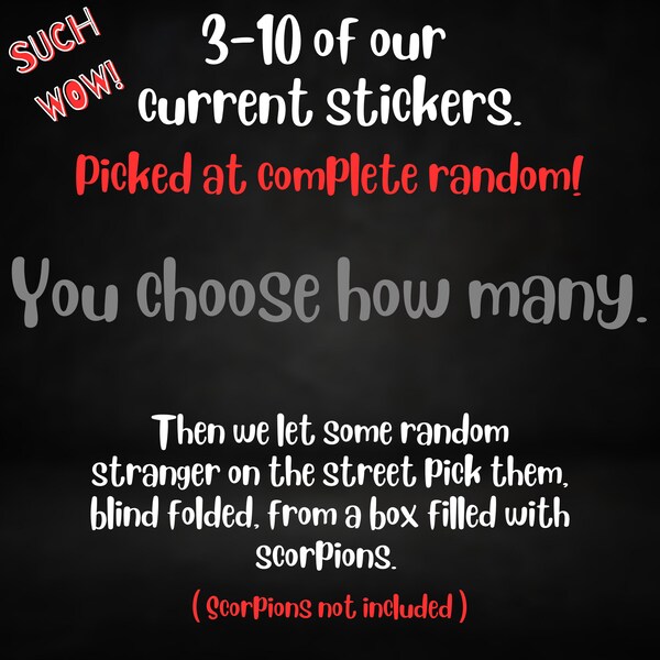 Sticker Combo - Etsy