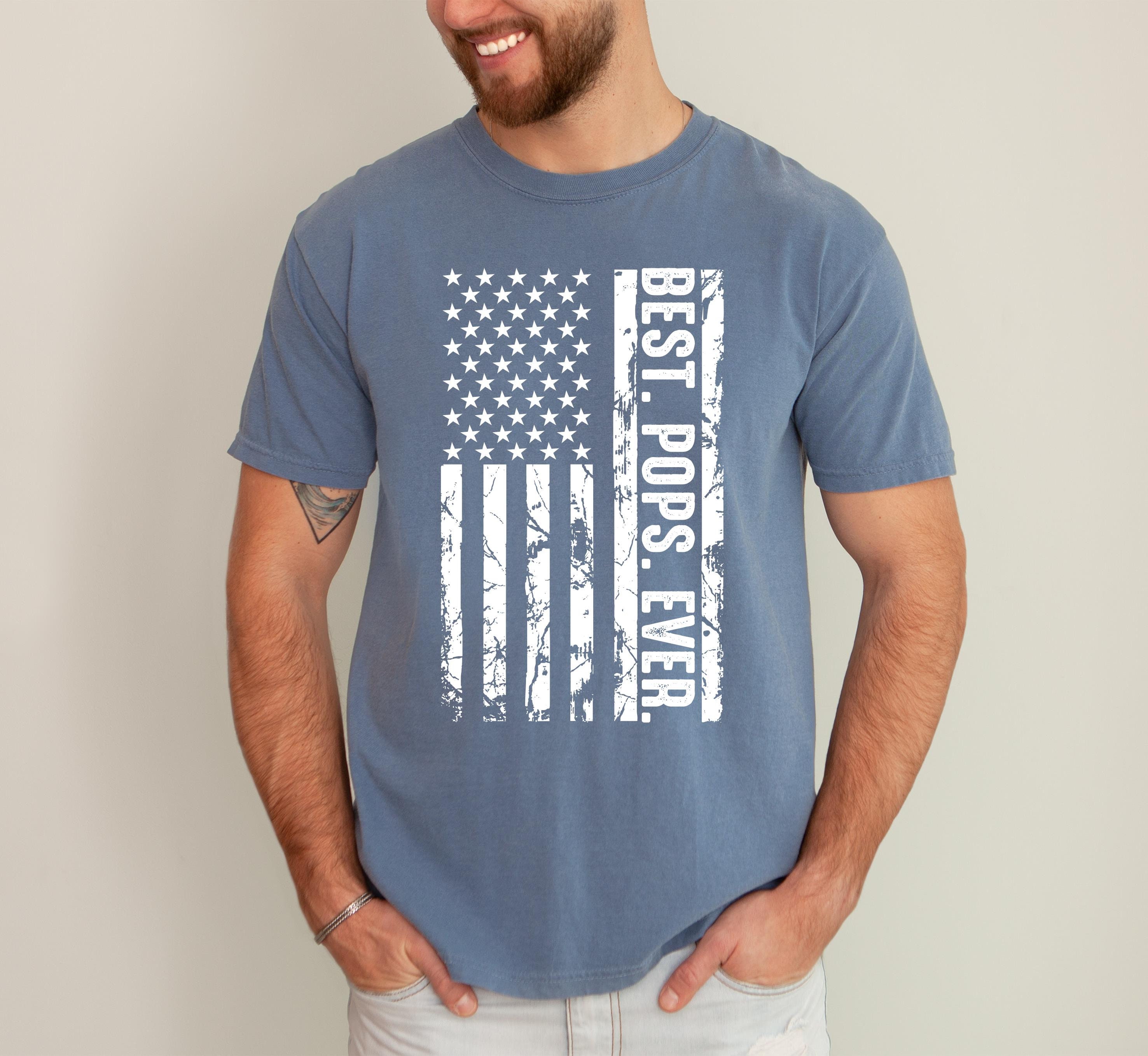 Comfort Colors Best Pops Ever T-shirt, Retro Pops Shirt, Personalized ...