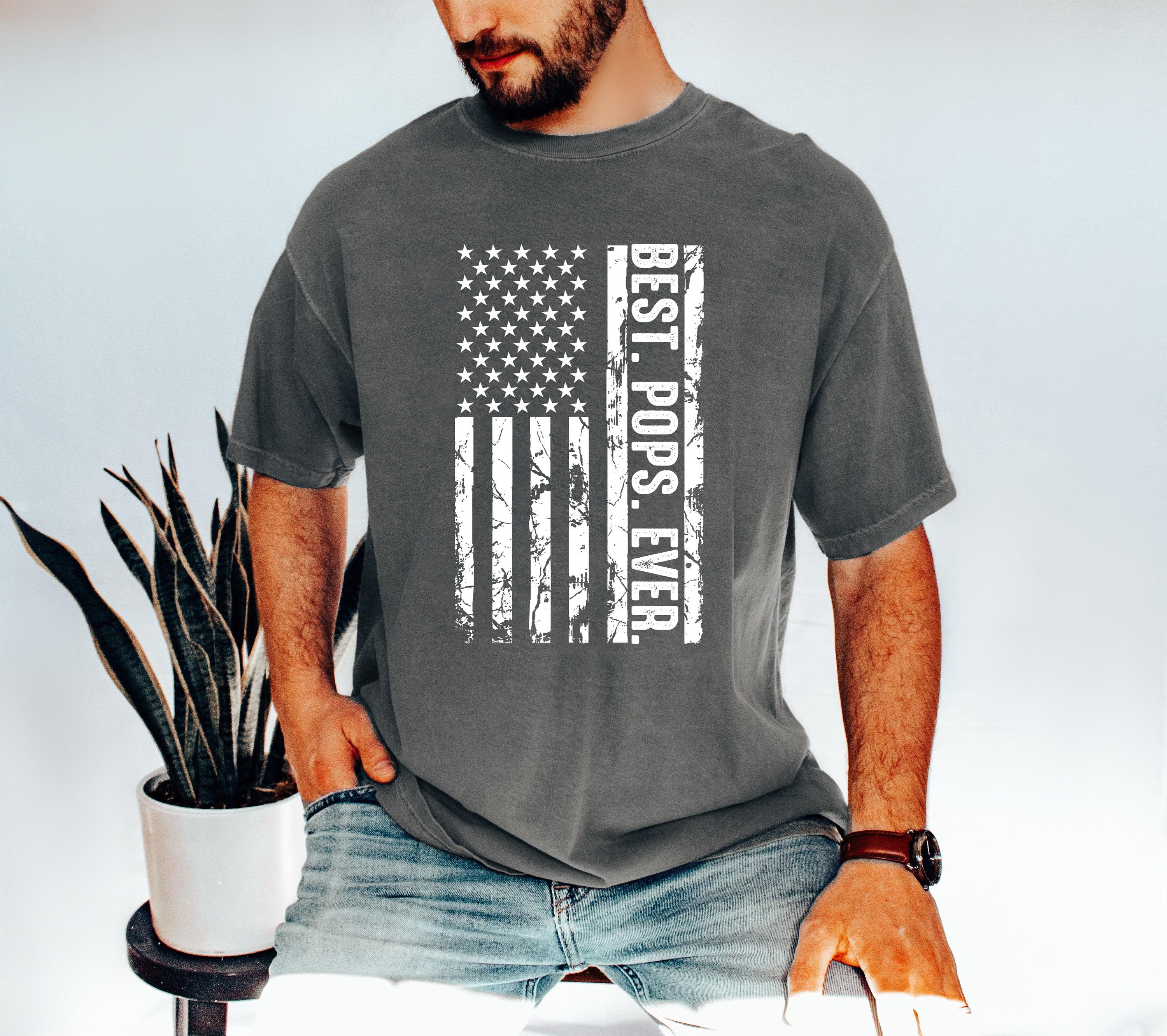 Comfort Colors Best Pops Ever T-shirt, Retro Pops Shirt, Personalized ...