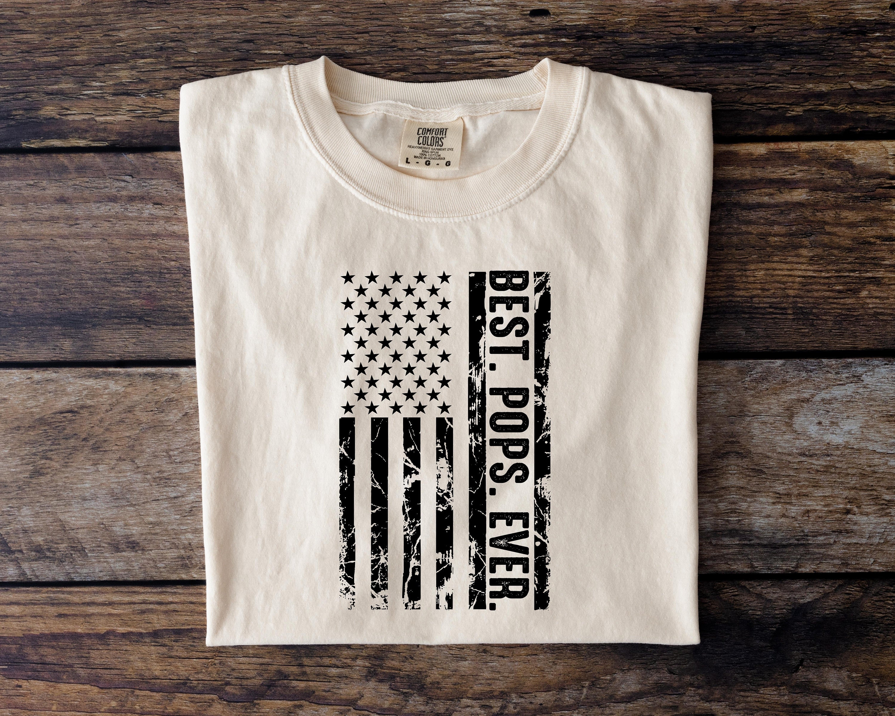 Comfort Colors Best Pops Ever T-shirt, Retro Pops Shirt, Personalized ...