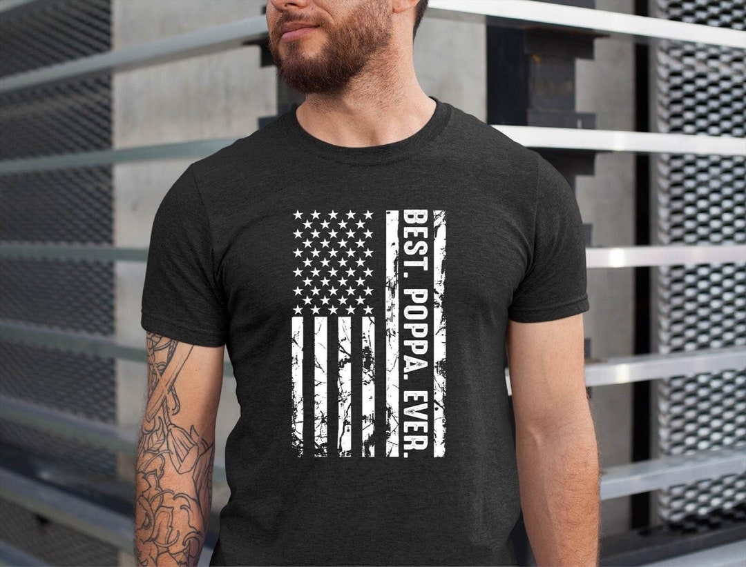 Best Poppa Ever Shirt, Best Poppa Ever Gift, Best Poppa Ever Shirt ...