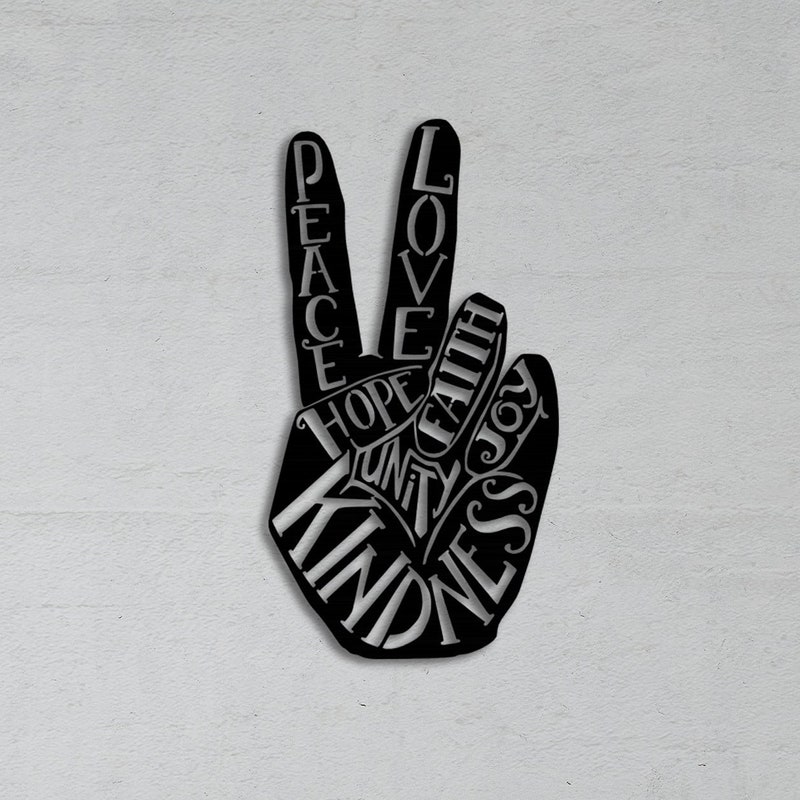 Peace and Love Signs - Etsy