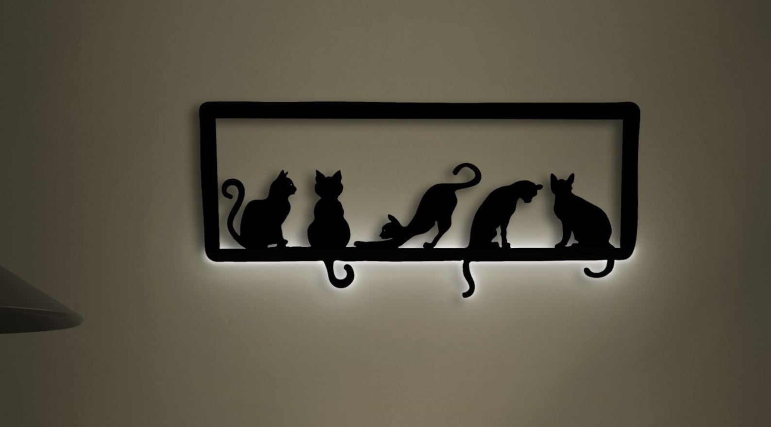 Cats Metal Wall Art, Cats Hanging Wall Art, Cats Decor, Gift for Cat ...