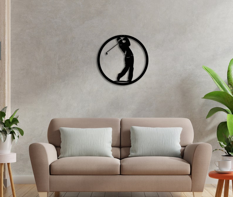Golf Metal Wall Art Golf Metal Art Golfer Gift Gift for - Etsy