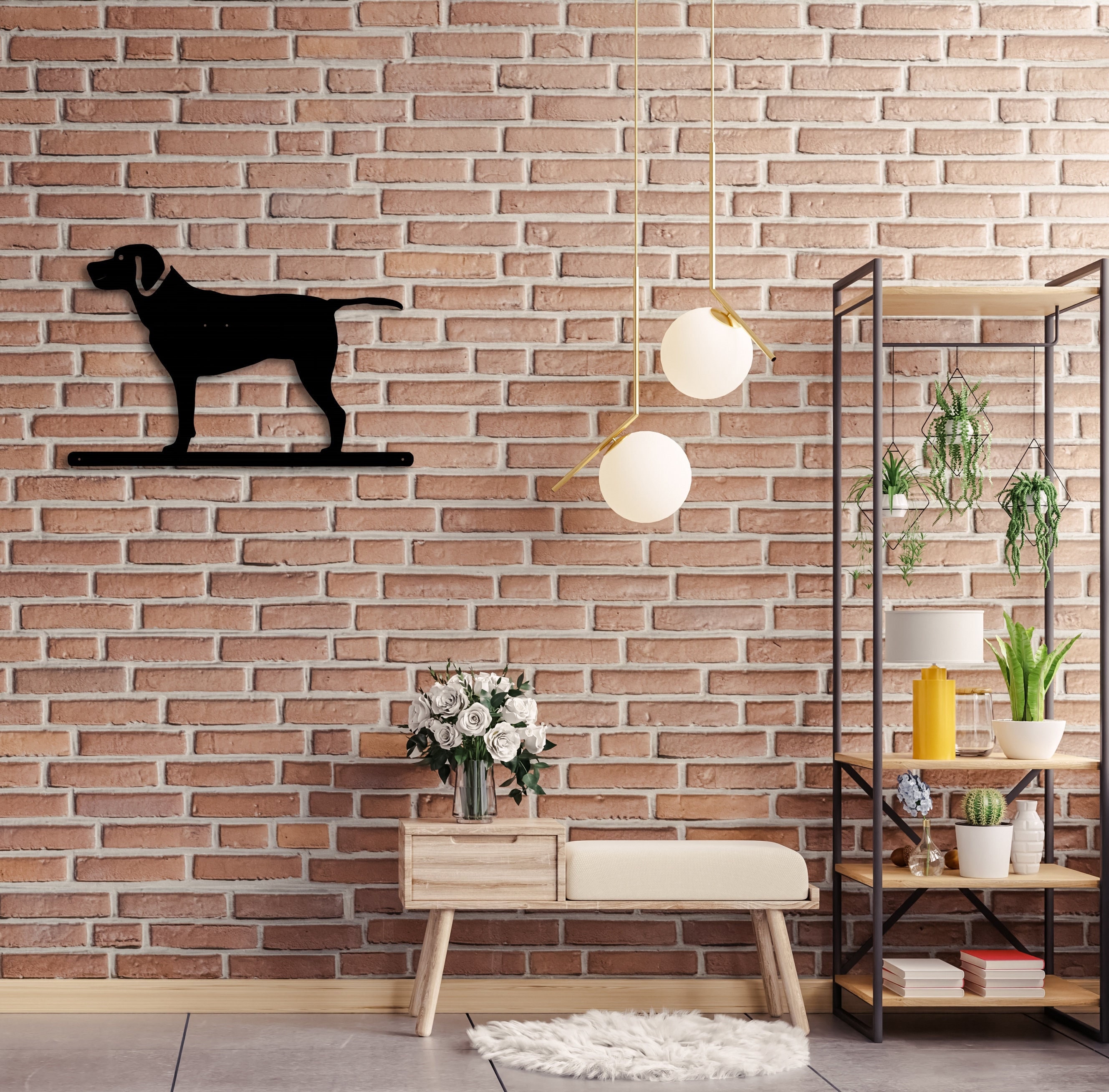 Labrador Metal Wall Art Dog Metal Wall Decor Dog Wall Art - Etsy