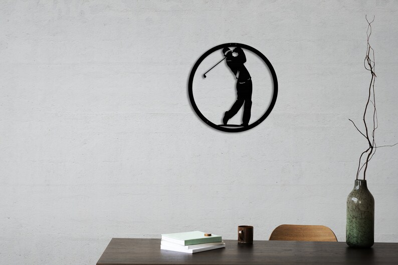 Golf Metal Wall Art Golf Metal Art Golfer Gift Gift for - Etsy