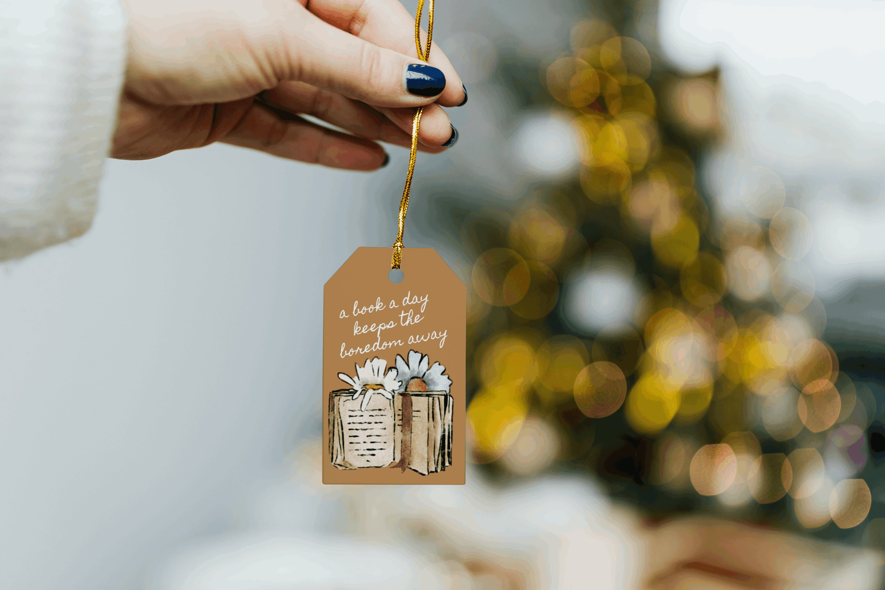 Printable Gift Tags for Book Gifts | Book Lover Gift Tags, Cottagecore ...