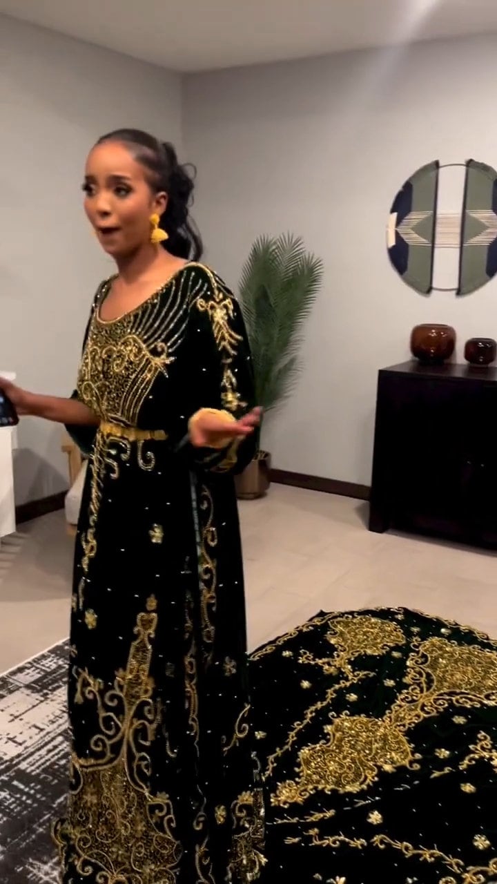 Bridal Dirac / Somali Cultural Diraac / Modest / Bride Dress Nigerian ...