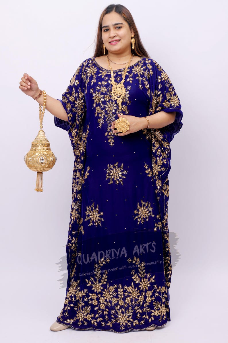 Gold Somali Dirac Dress: Velvet African Wedding Gown With Headscarf - Etsy