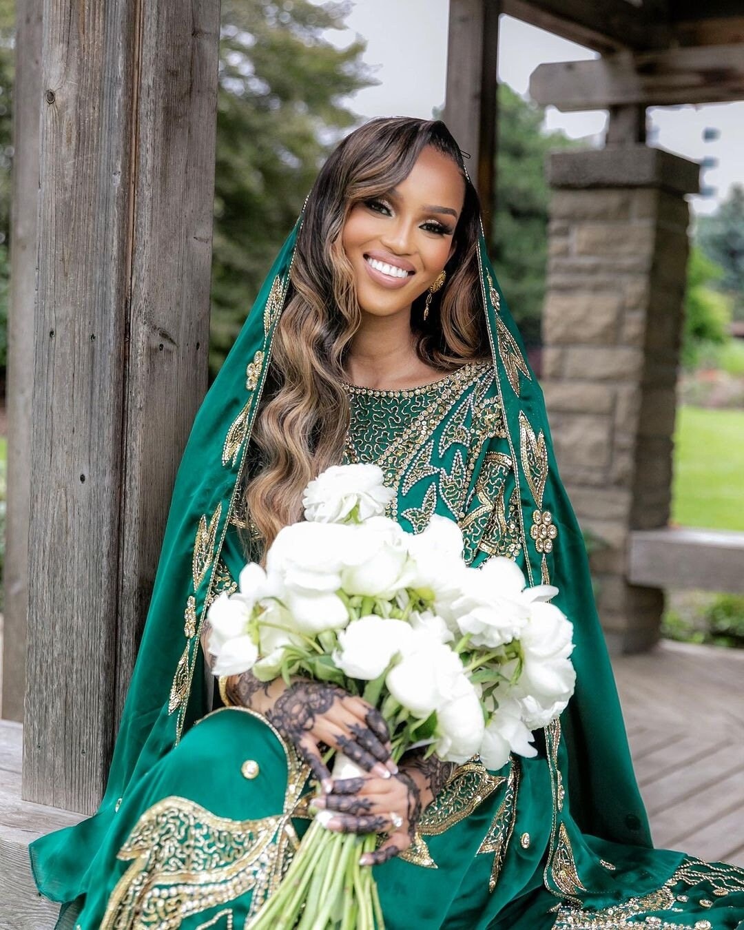 Nikah Bridal Dirac / Somali Cultural Diraac / Modest / Bride Dress ...