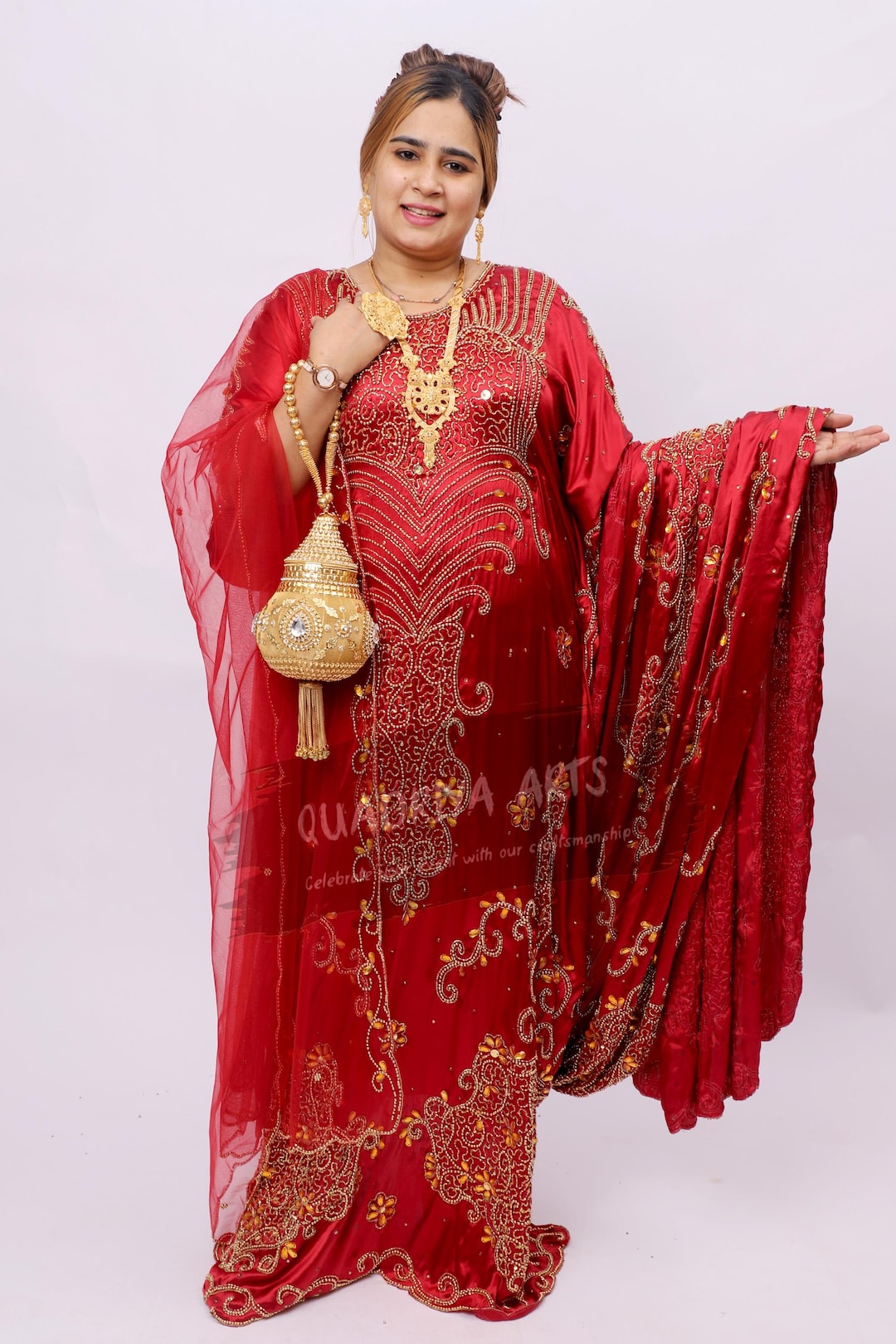 Luxury Somali Wedding Dirac Dress: Custom Bridal Gown - Etsy