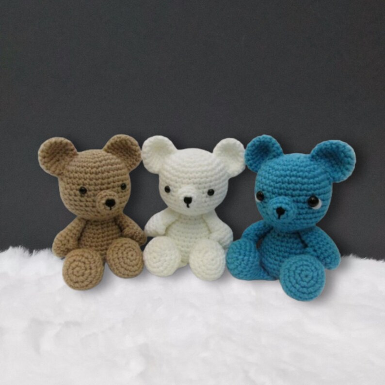Teddy Bear Crochet Pattern, PDF Pattern, Bear Pattern, Crochet Pattern ...