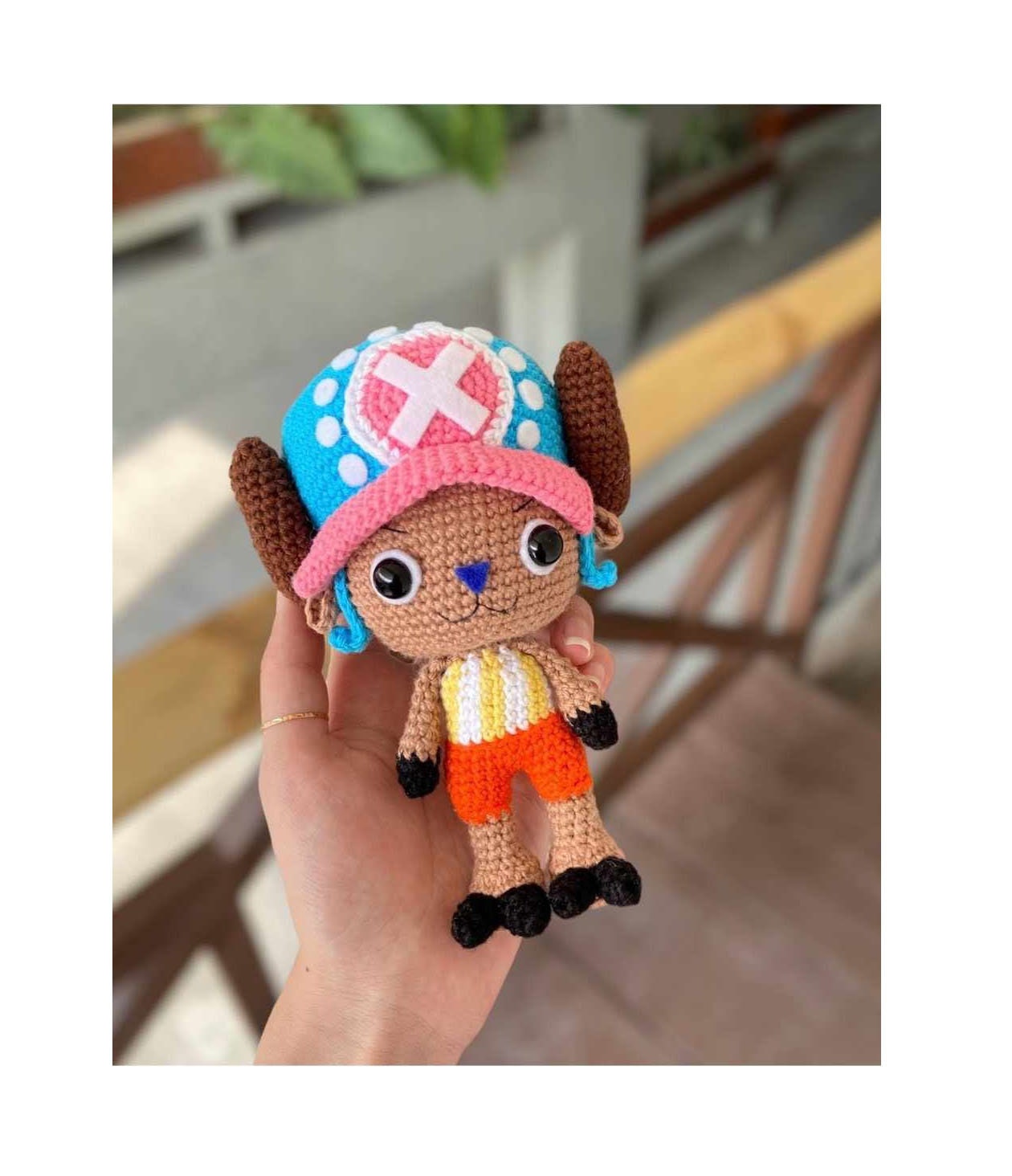 Tony Tony Chopper Crochet Pattern One Piece Character Amigurumi Pattern ...