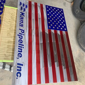Metal American Flag - Etsy