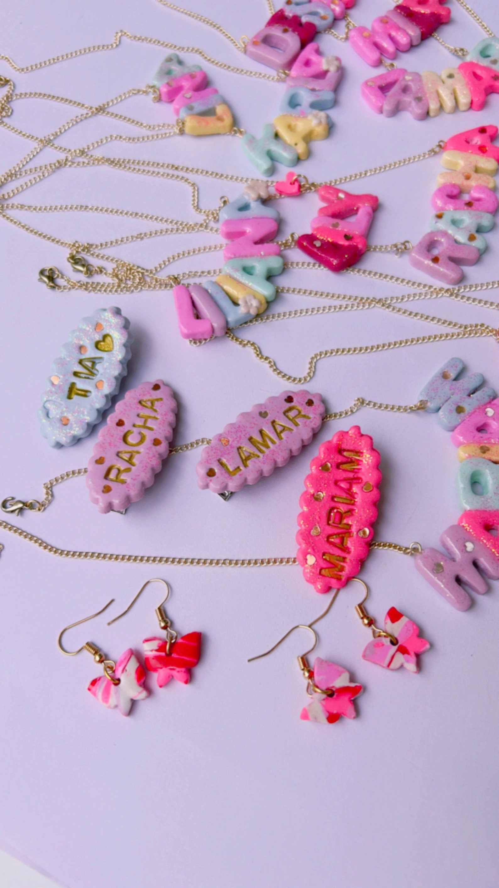 Little Girls Hair Accessories Personalized Hair Clip Custom Hair Clip ...