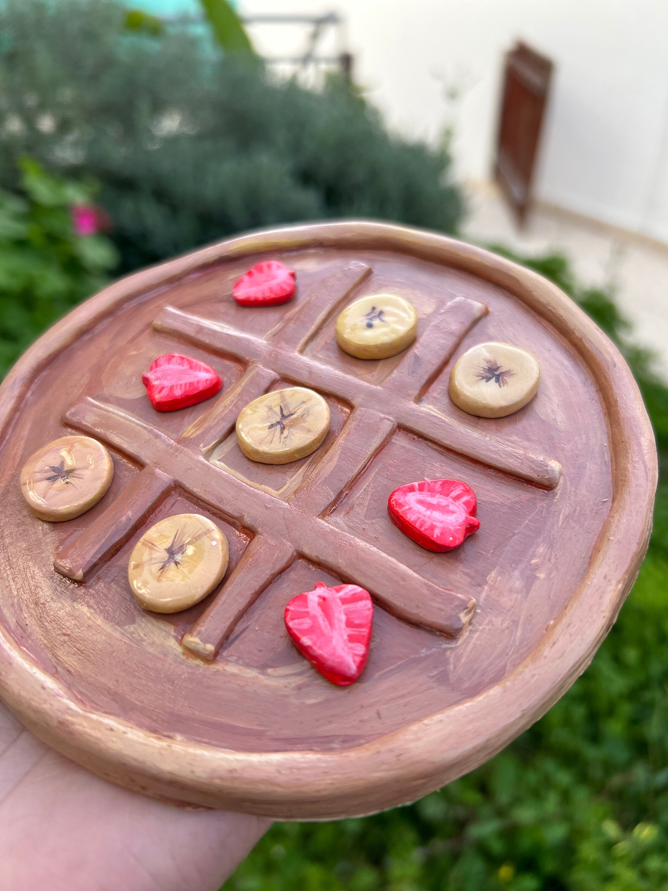 Board Game Art, Air Dry Clay, Waffle Lover,strawberry and Banana,office ...