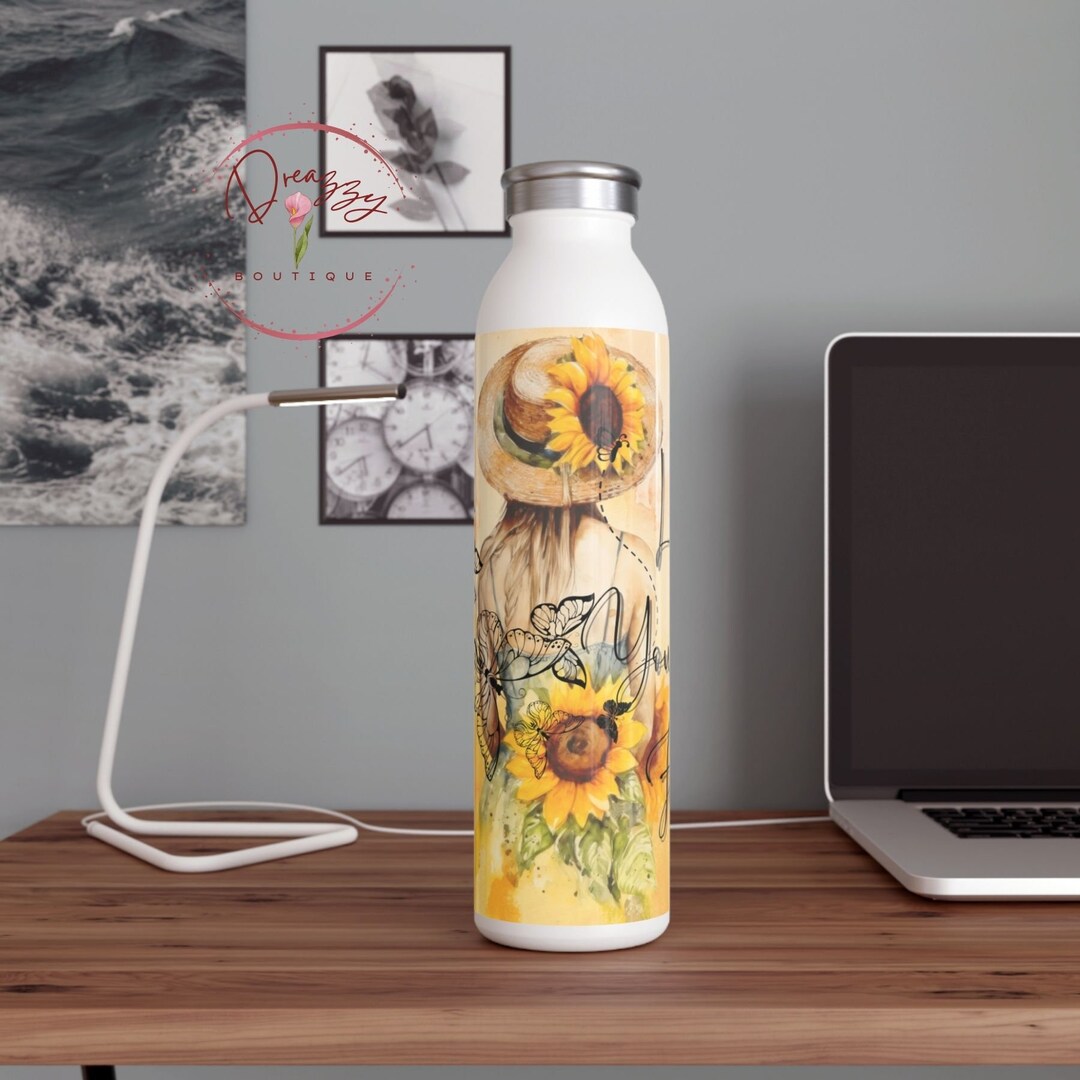 20zo Slim Water Bottle, Insulated Drink Container, Hydration Flask ...