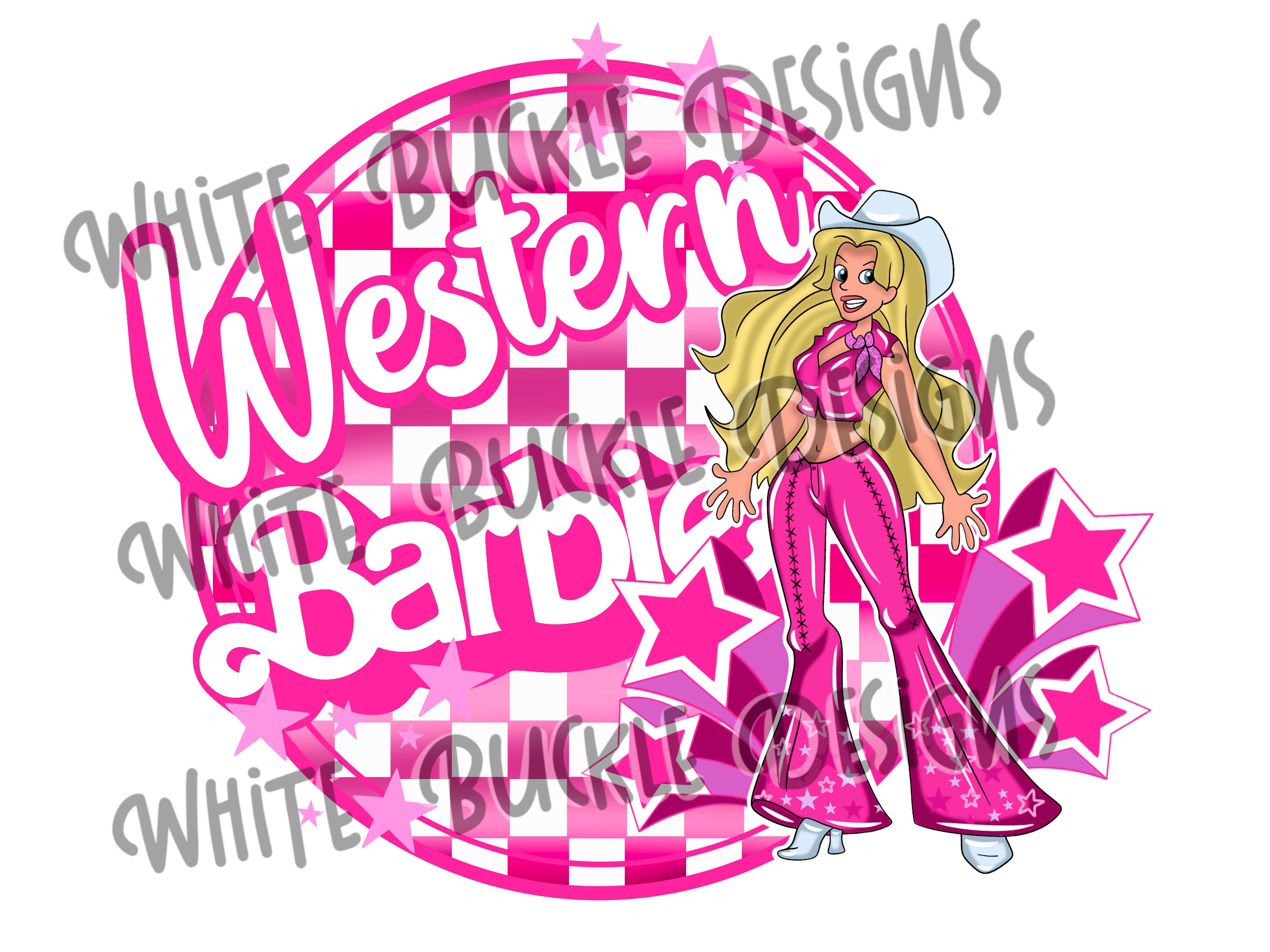 Western Barbie, Barbie Movie, Barbie Png, Barbie Shirt, Png - Etsy