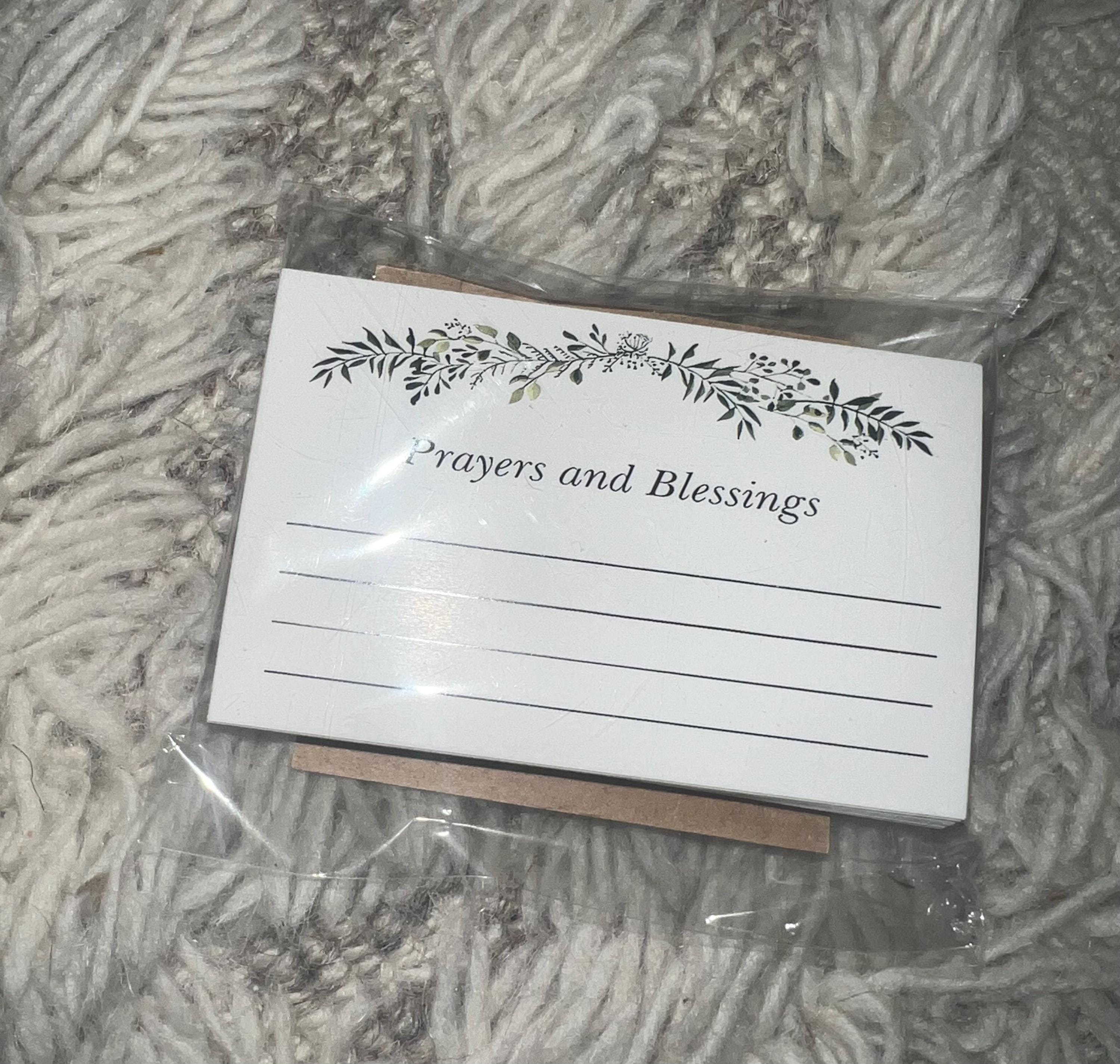 Wooden Heart Prayer Bowl + Blessing Cards | Rustic Farmhouse Catchall ...