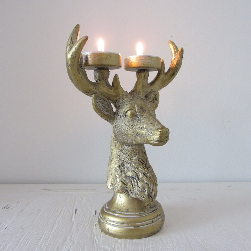 Stag Lamp - Etsy UK