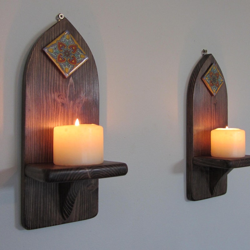 Terracotta Wall Sconce - Etsy