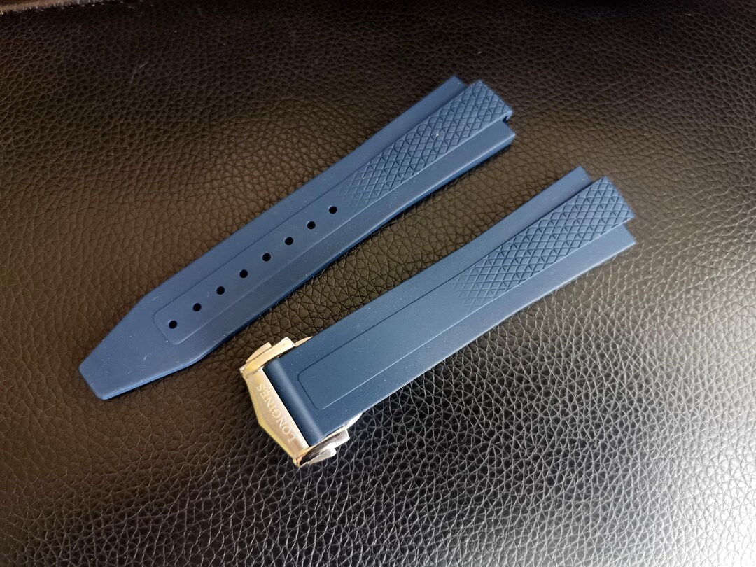FKM Rubber Strap for Longines Conquest L3 Watch 21/22mm - Etsy