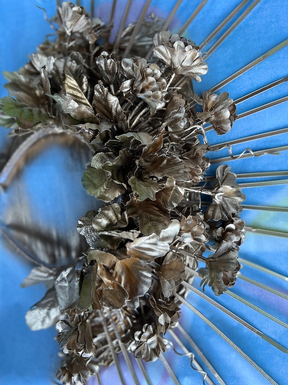 Golden Flower Sunburst Crown - Etsy