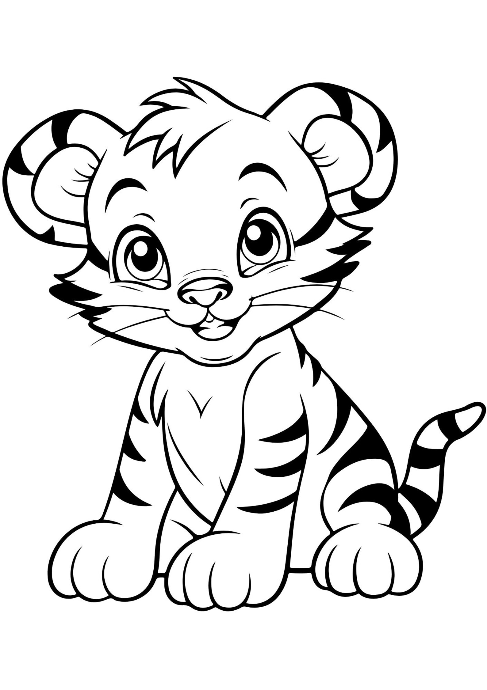 21 Animal Kingdom Children's Coloring Book Printable Instant Download ...
